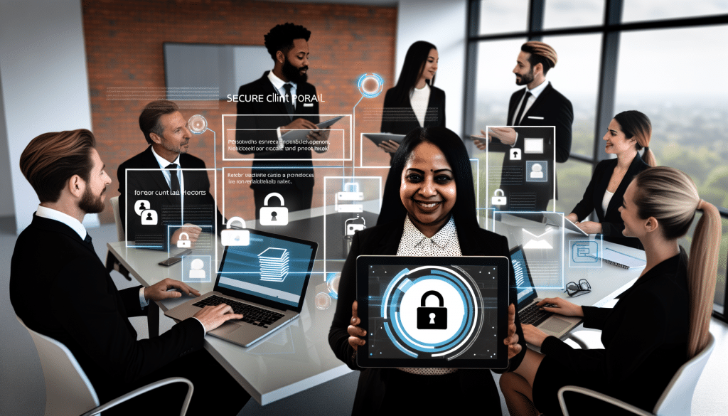 Creating Secure Client Portals for Legal Records | RecordsKeeper.AI