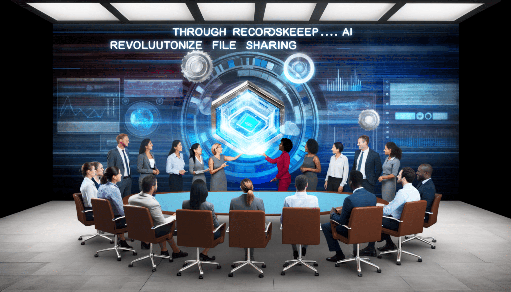 Through RecordsKeeper.AI: Revolutionize File Sharing | RecordsKeeper.AI