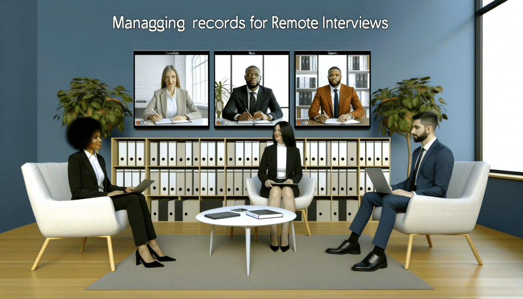 Managing Records for Remote Interviews | RecordsKeeper.AI
