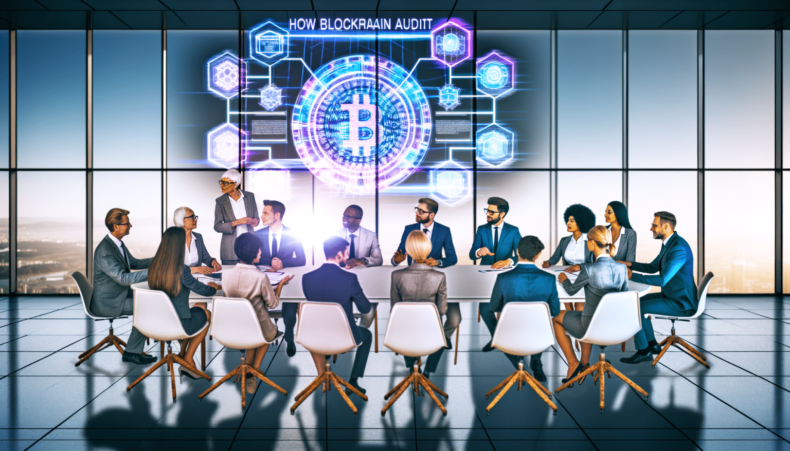 How Blockchain Enhances Transparency in Corporate Audits | RecordsKeeper.AI